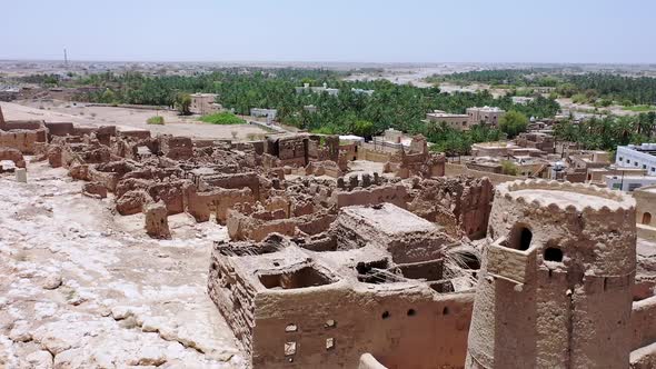 Ibri Old Village and Fort, Oman, Stock Footage | VideoHive