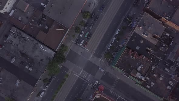 city intersection from above, Stock Footage | VideoHive