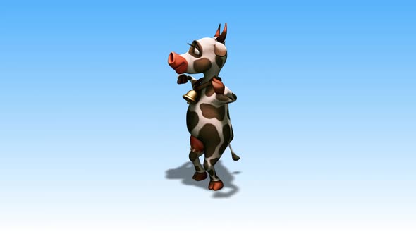 Happy Cow - Cartoon Dance 1, Motion Graphics | VideoHive