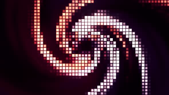 Pixelated abstract colorful tornado, Motion Graphics | VideoHive