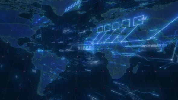 Animation World Map, Motion Graphics | VideoHive