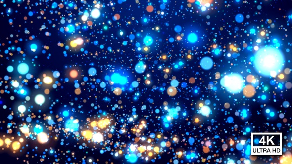 Colorful Backlit Dust Particles 4K, Motion Graphics | VideoHive