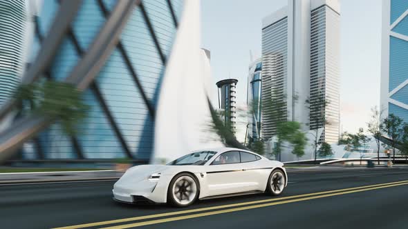 The Concept Of The Modern World. Concept Of The Future, Motion Graphics