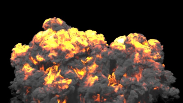 Large Scale Explosion, Motion Graphics | VideoHive