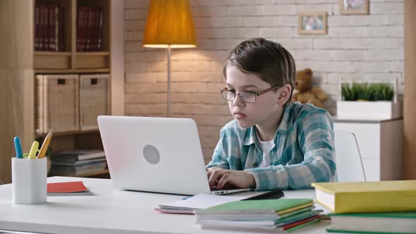 Kid Excited about Computer Game, Stock Footage | VideoHive