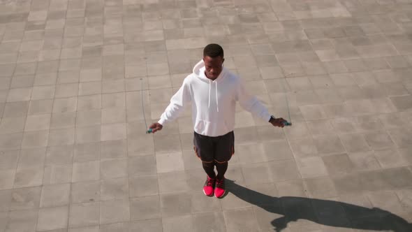 African American Skipping Jump Rope, Stock Footage | VideoHive