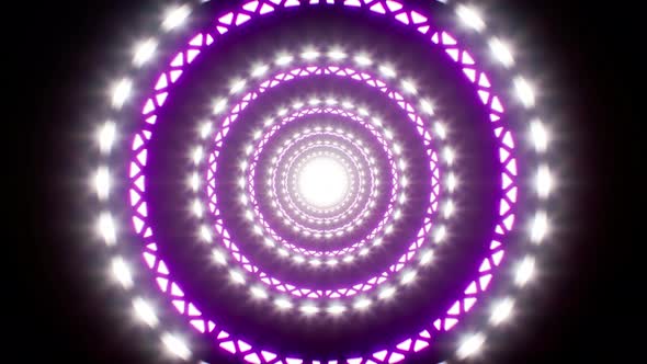 Blinking Purple Light Lamp Tunnel 4K Loop, Motion Graphics | VideoHive