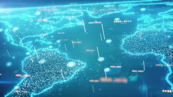 Global World Map, Motion Graphics | VideoHive