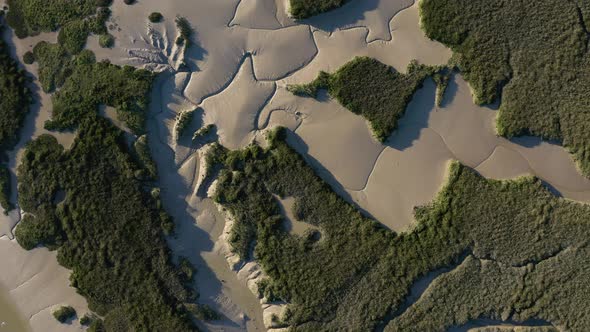 Marshes From Above 1 Drone 4K, Stock Footage | VideoHive