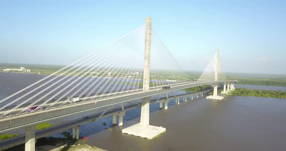 flying over bridge, Stock Footage | VideoHive