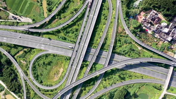 High-speed interchange, Stock Footage | VideoHive