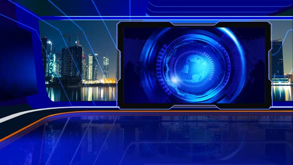 News Virtual Studio, Motion Graphics | VideoHive