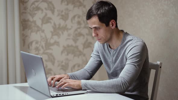Man Typing Fast on the Keyboard, Stock Footage | VideoHive