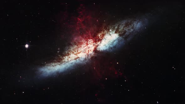 Abstract Space Galaxy Motion Background 4K, Motion Graphics | VideoHive