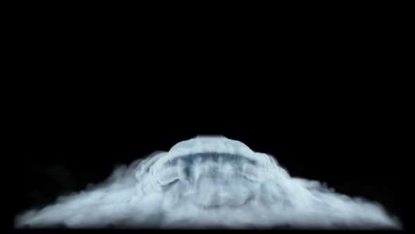 Smoke Rising High Detailed by 3d_videos | VideoHive