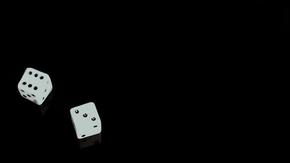 Dice Roll Six Three Totalling, Stock Footage | VideoHive