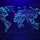 World Map Hi Tech Background Loop 4k, Motion Graphics | VideoHive