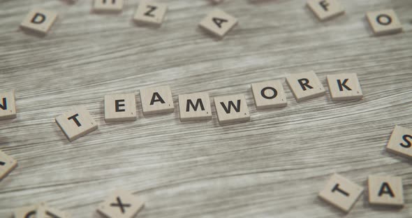 Teamwork Tiles - 4K, Motion Graphics | VideoHive