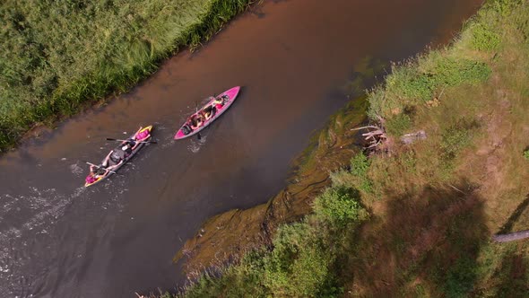 Isloch Famous Place for Kayaking in Belarus, Stock Footage | VideoHive