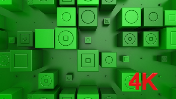 Background of Animated Cubes, Motion Graphics | VideoHive