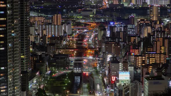 Kobe City Overview Sea Port Background Timelapse, Stock Footage | VideoHive