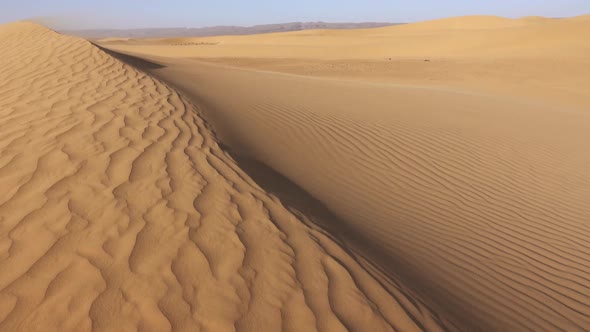 Desert Sand Blowing Over Sand Dunes in Wind, Stock Footage | VideoHive