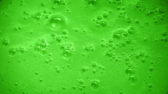 Green Fizzing Liquid, Stock Footage | VideoHive