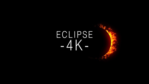 Solar Eclipse 4K, Motion Graphics | VideoHive