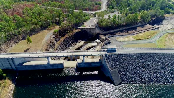 Dam and reservoir, Stock Footage | VideoHive