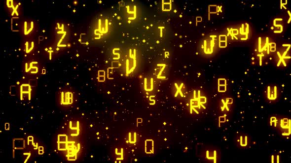 Digital Alphabets 3 by Kreativorks | VideoHive