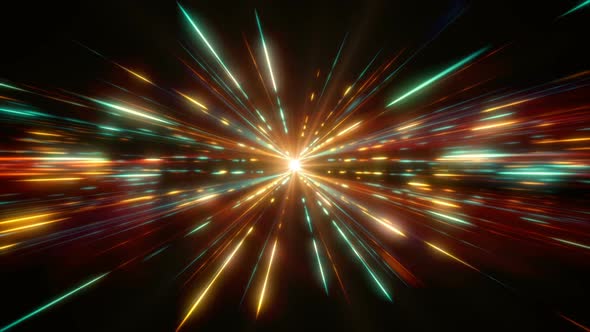 Multi Color Space Light, Motion Graphics | VideoHive