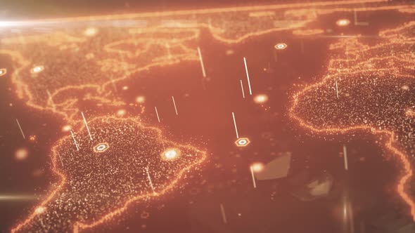 Global World Map, Motion Graphics | VideoHive