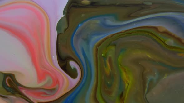 Abstract Paint Colours Diffusion , Stock Footage | VideoHive