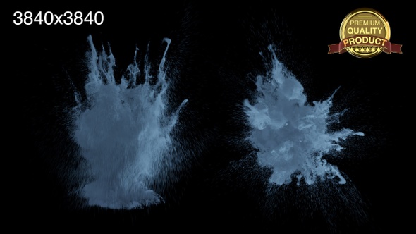 Water Explosion, Motion Graphics | VideoHive