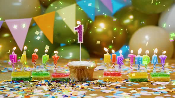 Incredibly Beautiful Happy Birthday Background For One Year Old,Happy ...