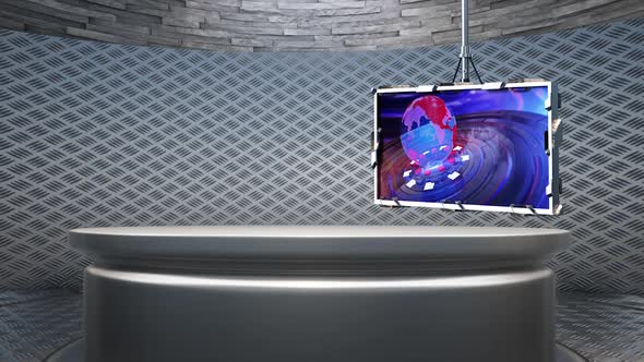 3D Virtual News Studio Background A50036, Motion Graphics | VideoHive