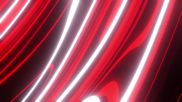 Red And White Paints Vj Loop Background HD, Motion Graphics | VideoHive