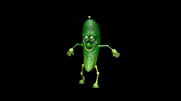 Fun Cucumber - 3D Dance Show, Motion Graphics | VideoHive