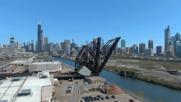 Chicago Skyline, Industrial Ramp Speed - 4K, Stock Footage | VideoHive