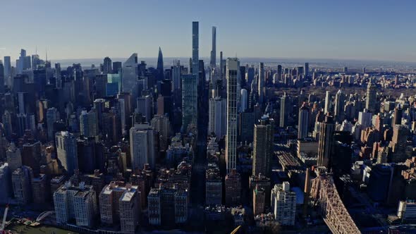 Modern Skyscrapers and Tall Edifices of Megapolis, Stock Footage ...