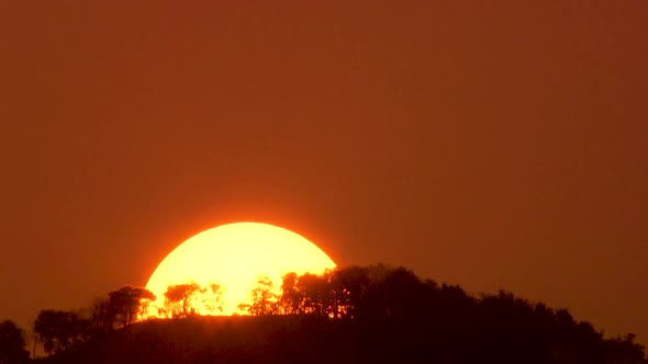 Warm sun goes up, Stock Footage | VideoHive