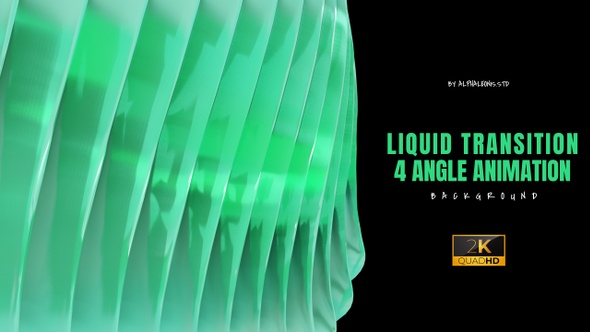 Liquid Transition Green 3D, Motion Graphics | VideoHive