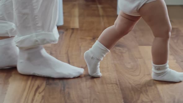 Walking on Two Feet First Time, Stock Footage | VideoHive