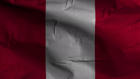 Peru Flag Textured Waving Background 4K, Motion Graphics | VideoHive
