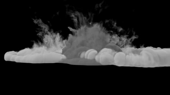 Smoke Falling, Motion Graphics | VideoHive