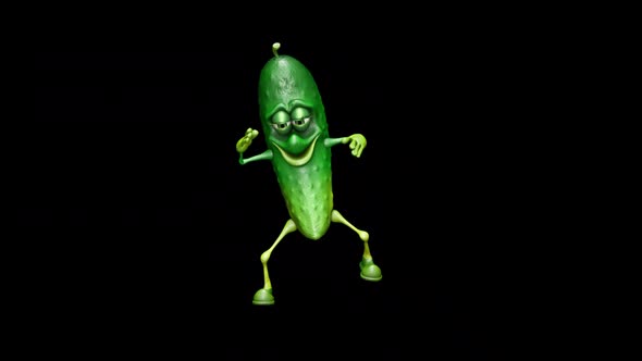 Fun Cucumber - 3D Dance Show, Motion Graphics | VideoHive