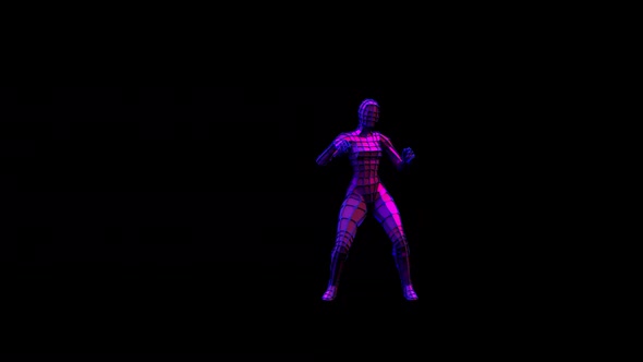 Colorful Dancer Loop, Motion Graphics | VideoHive