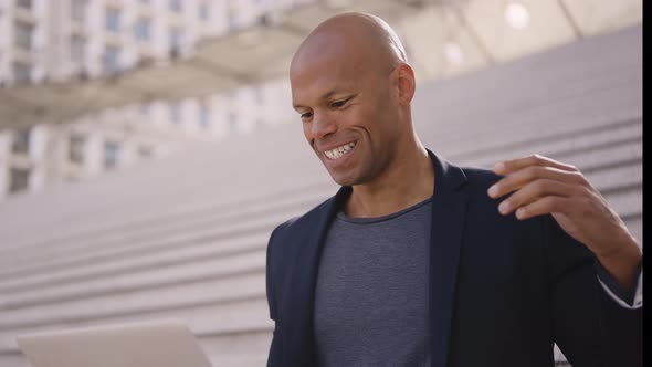 Cinematic footage of a young successful business man, Stock Footage