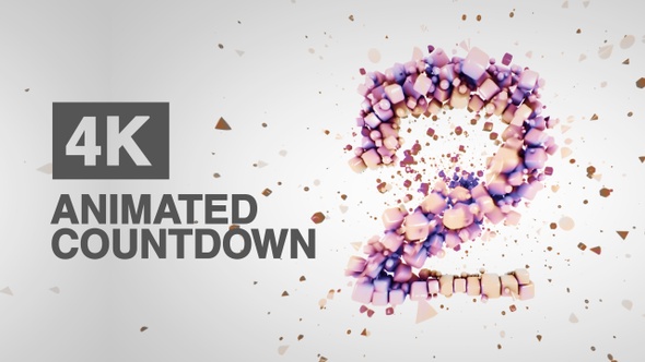 Countdown Numbers, Motion Graphics | VideoHive
