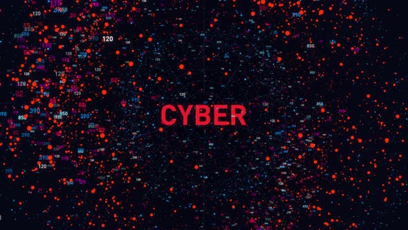 Abstract Technology Network Data Cyber, Motion Graphics | VideoHive